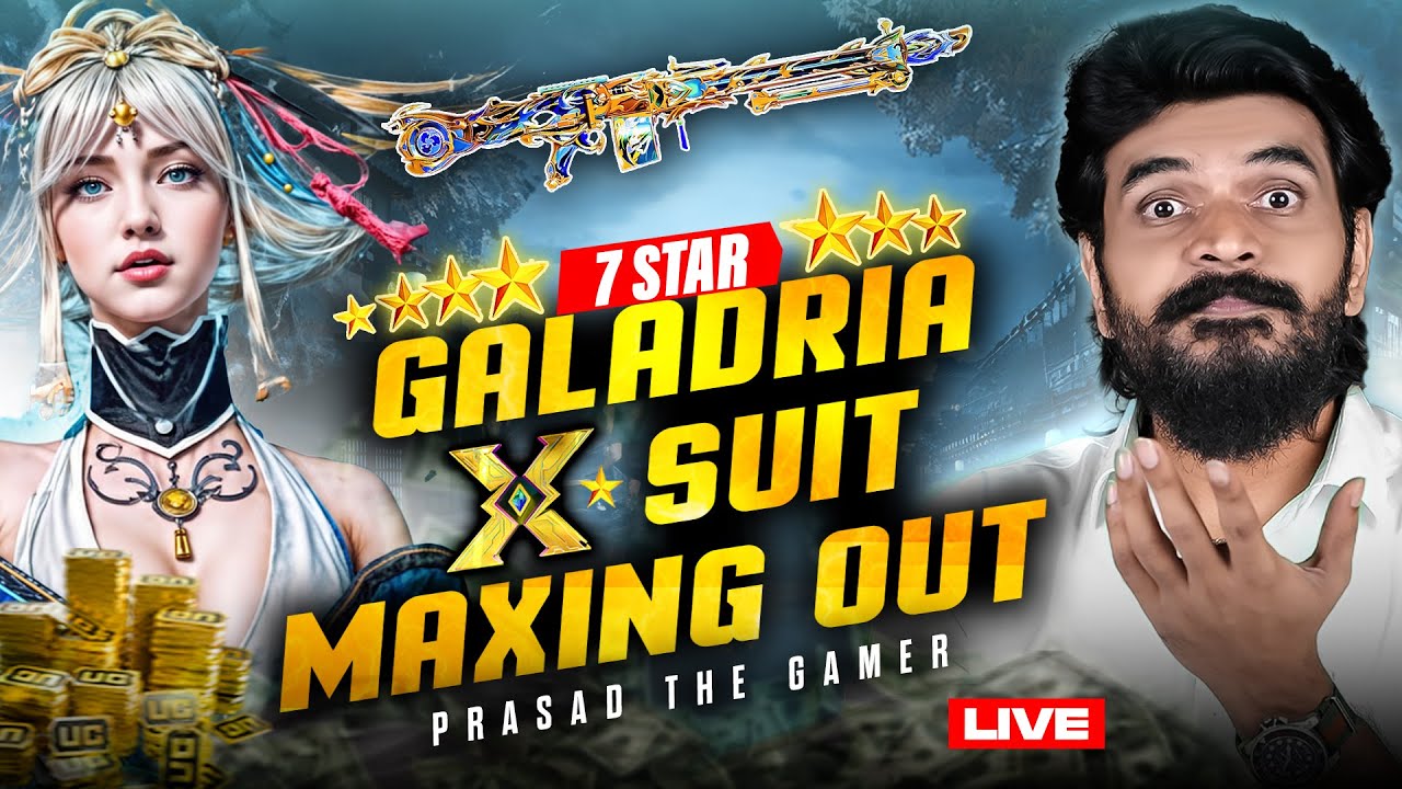 Galadria X Suit 7 Star ⭐ Maxing Out | BGMI PUBG | Prasadthegamer - YouTube