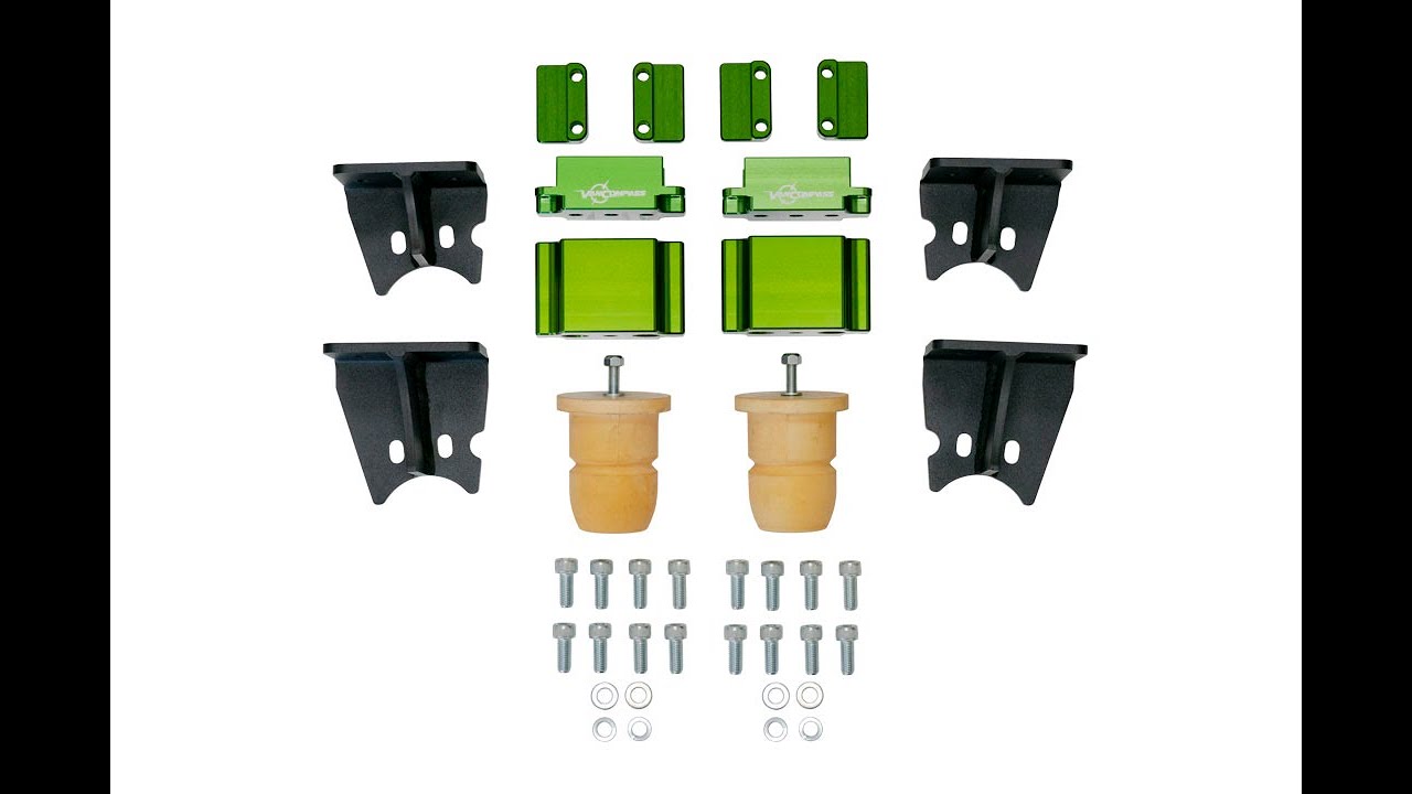 Van Compass High Performance Rear Bump Stop kit for Mercedes Sprinter ...