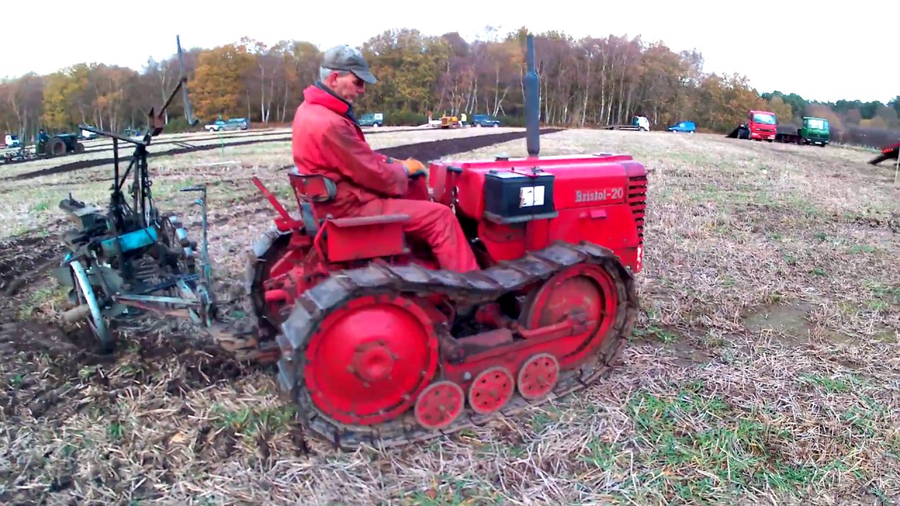 1949-1953 Bristol-20 2.2 Litre 4-Cyl Petrol Crawler Tractor (20HP) With ...