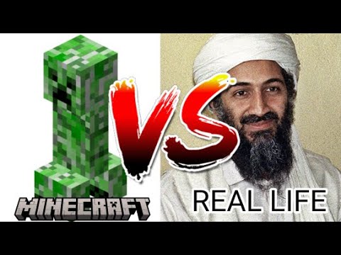 Minecraft VS IRL 2 - YouTube