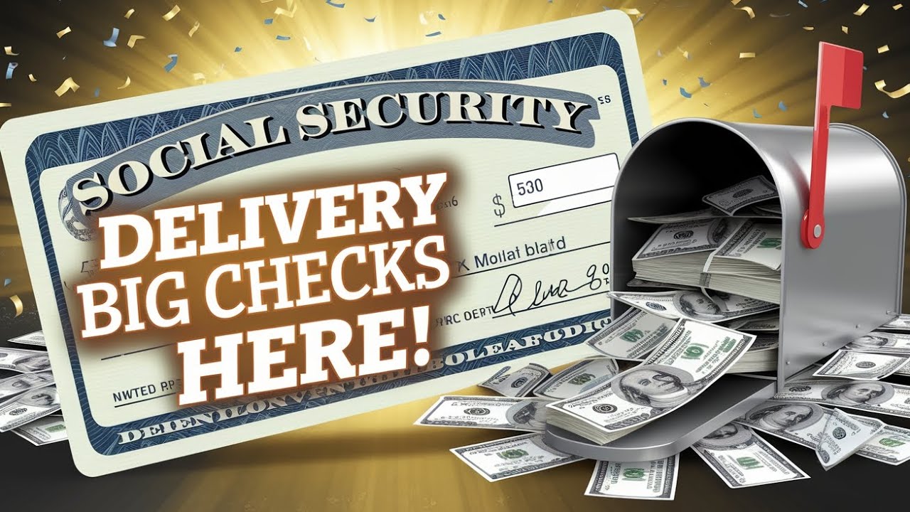 DELIVERY: Social Security Sending BIG Checks - YouTube