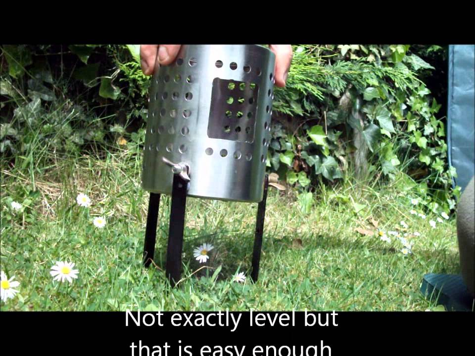 Homemade Ikea Hobo Stove - YouTube