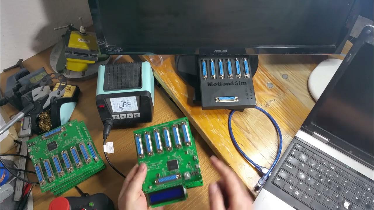 New Motion4Sim Controller PCB Design improved - YouTube