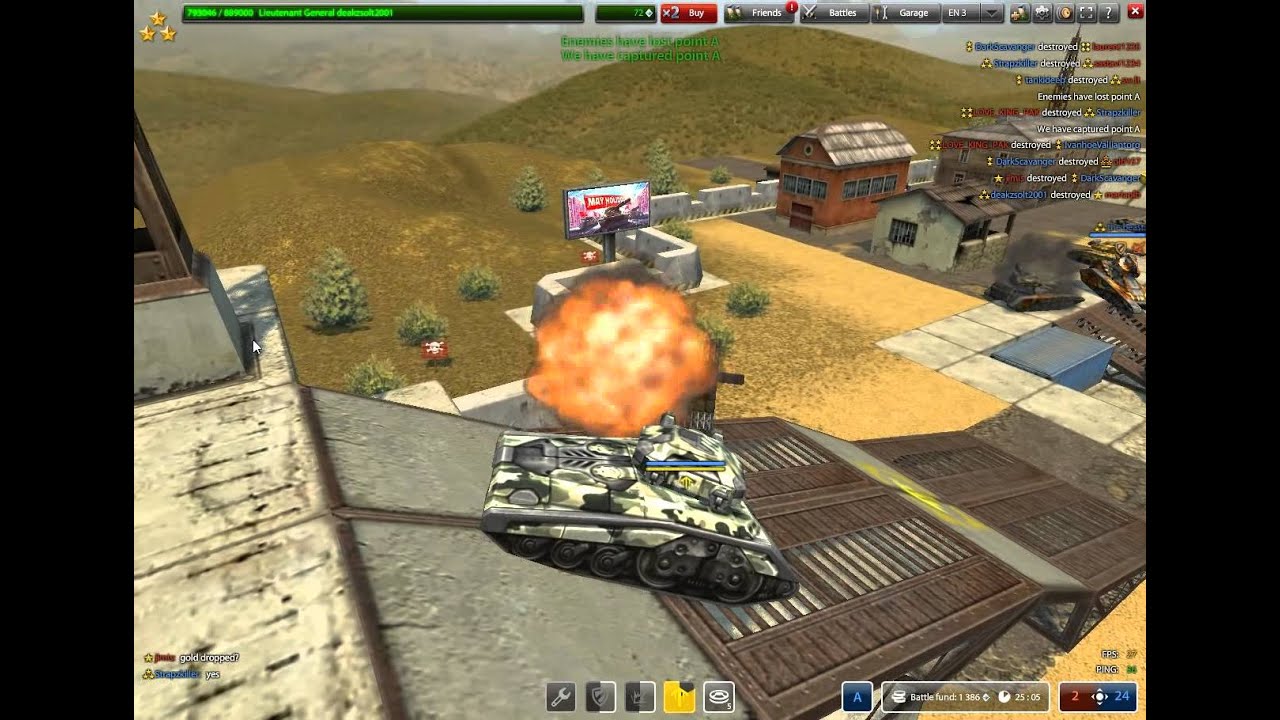 Tanki Online - Purchase Twins M2 (short gameplay) - YouTube