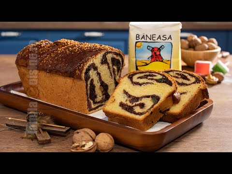 Cozonac fara framantare foarte pufos perfect pentru sarbatori | JamilaCuisine