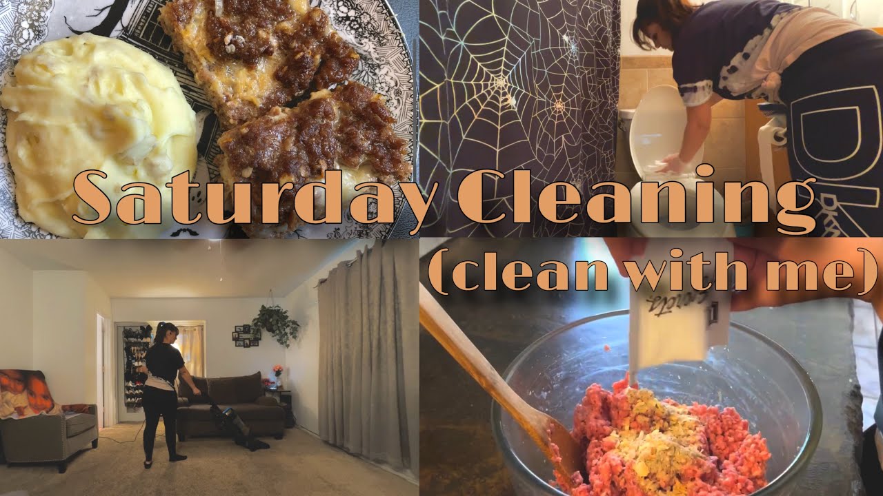 Saturday Cleaning ( clean with me) - YouTube