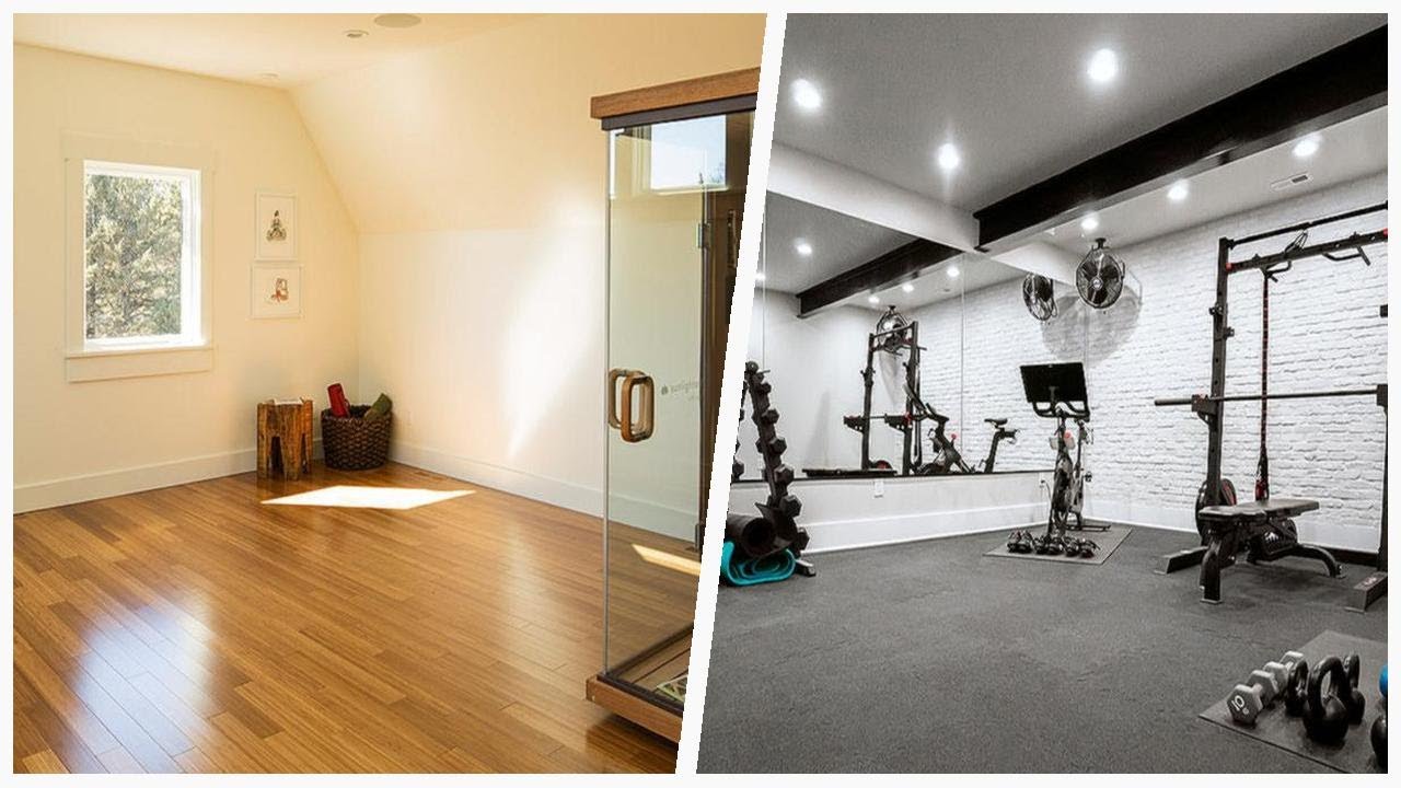 75 Farmhouse Home Gym With White Walls Design Ideas You'll Love 😊 - YouTube