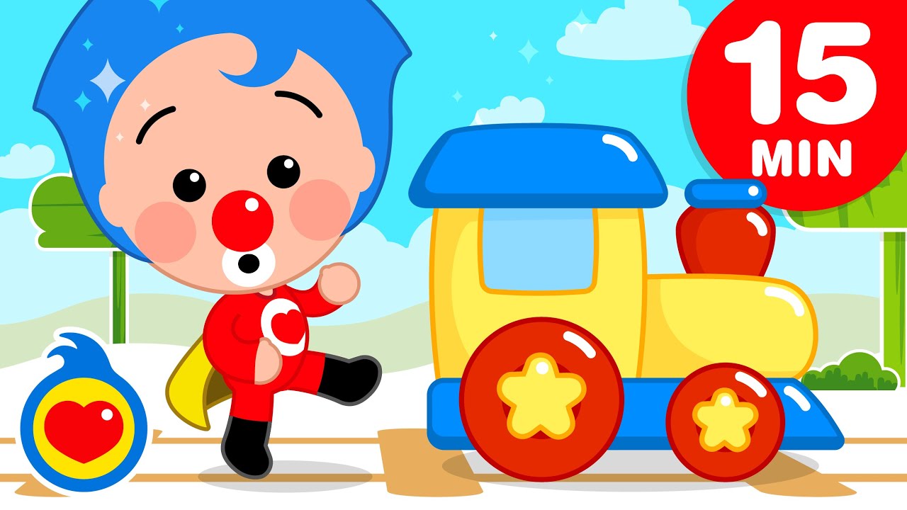 Transport Songs 🚂 + More Kids Songs ♫ Plim Plim - The Kindness Hero (15 ...