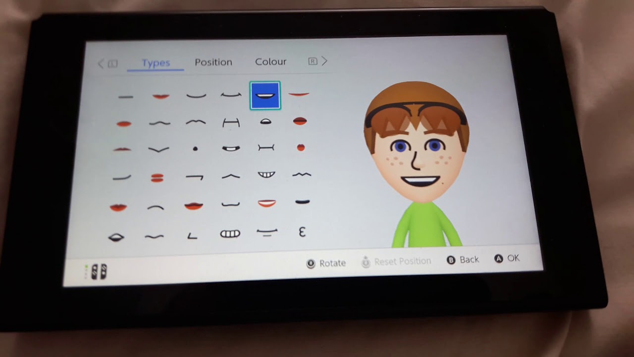 How to make Eckleo's mii on the Switch! - YouTube