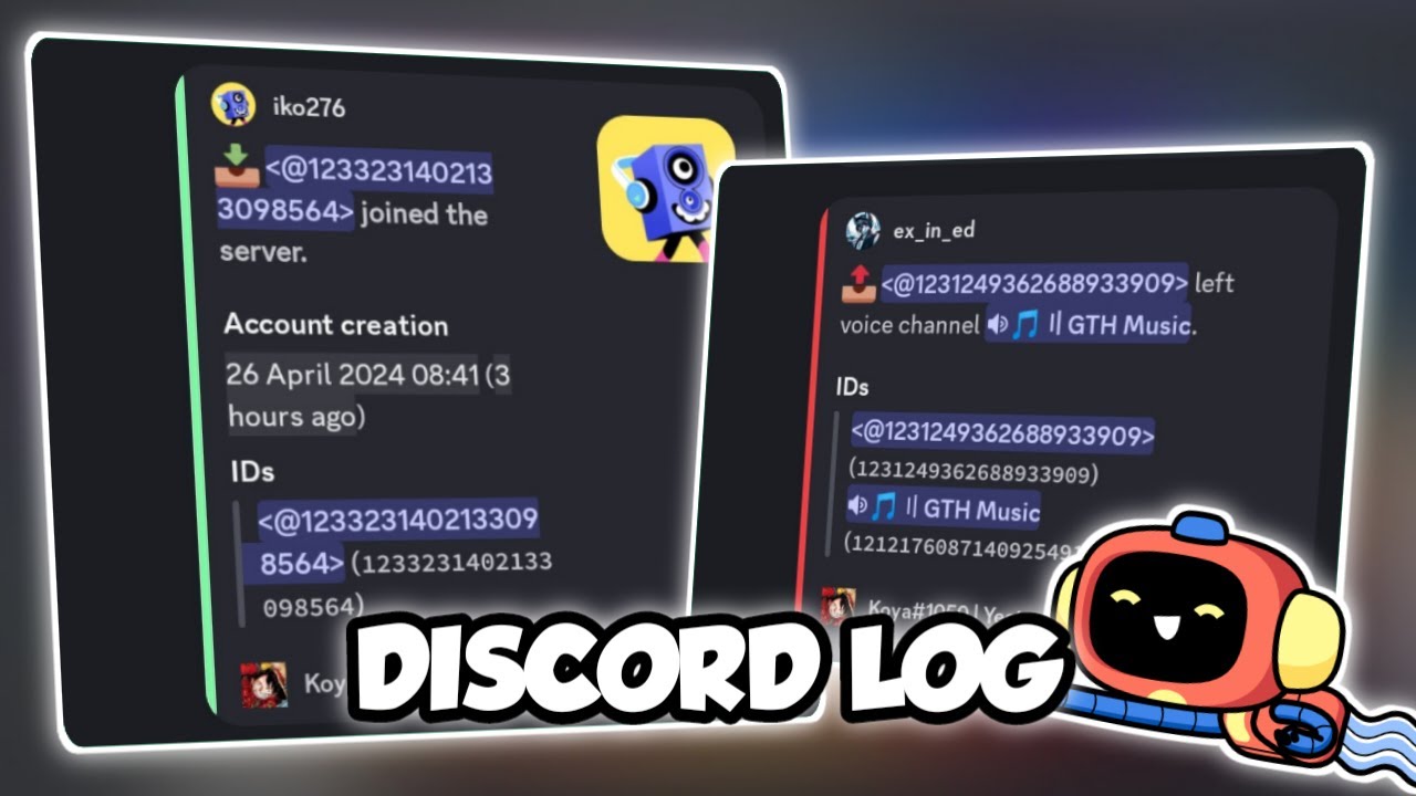 Setup Discord Log Di Server Discord || Discord Tutorial - YouTube