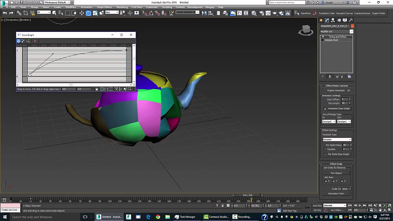 3ds Max 2016 Extension 1 And Animation Offsets Youtube