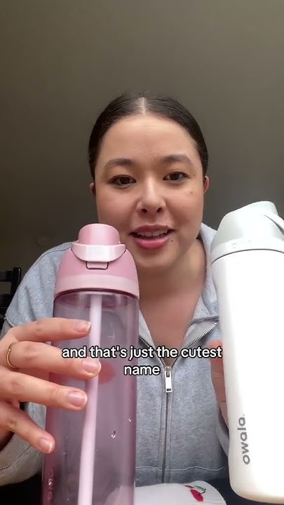 STRAWBERRY MILKSHAKE owala | Owala hack - YouTube