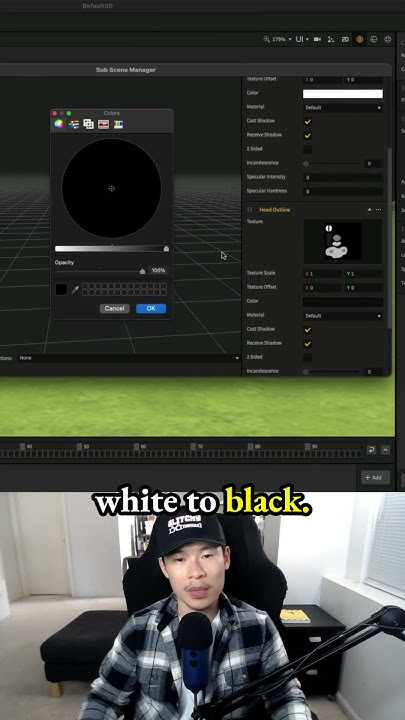 Adjust Scene Settings & Apply the Outline - game mechanic in Buildbox - Character 3.2: Mouse ...