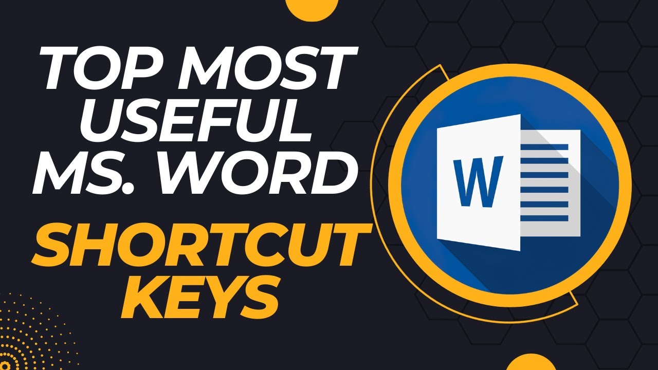 "Top 50 MS Office Shortcut Keys: Essential Tips for Microsoft Word ...