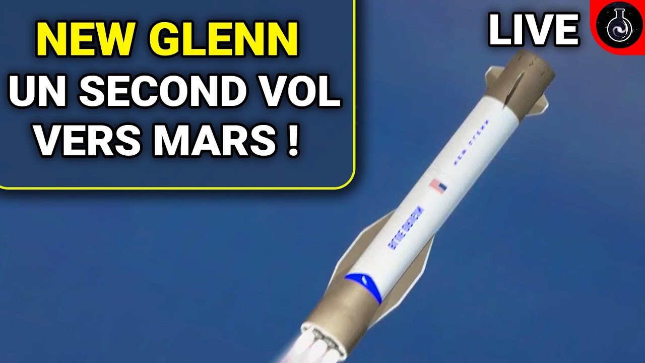🔴[REPORTÉ] BLUE ORIGIN lance sa fusée GÉANTE ! | DIRECT - New Glenn ...
