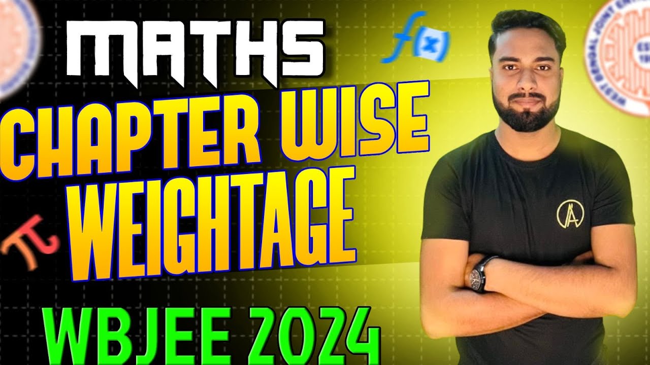 Wbjee maths chapterwise weightage🔥 | Wbjee maths important chapters ...