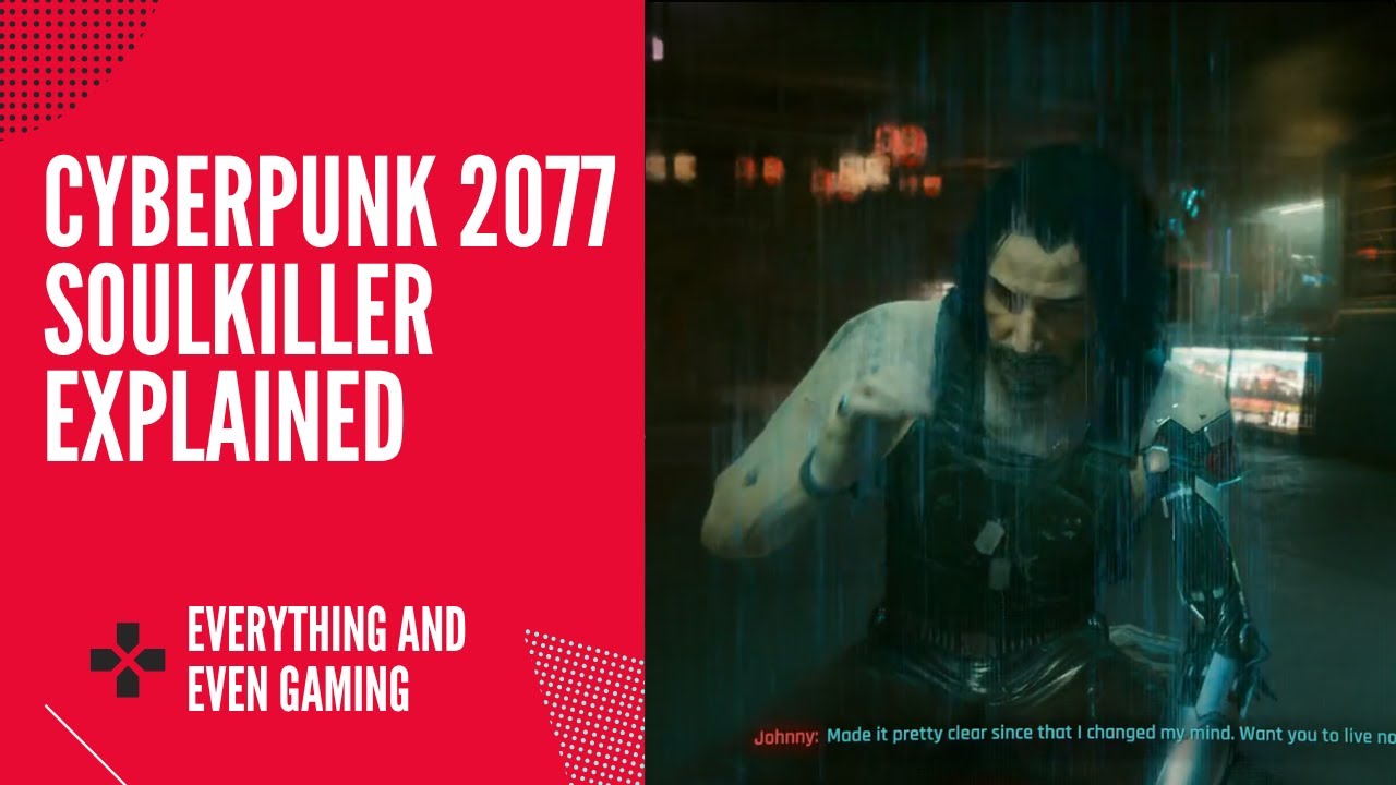 Cyberpunk 2077 - Silverhand explains Soulkiller to V - XBOX Series S ...