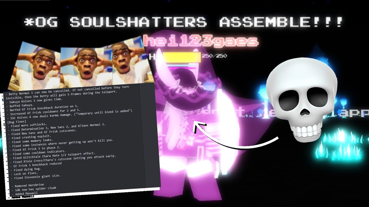 SOULSHATTERS UPDATED? WE ARE SO BACK!! - YouTube