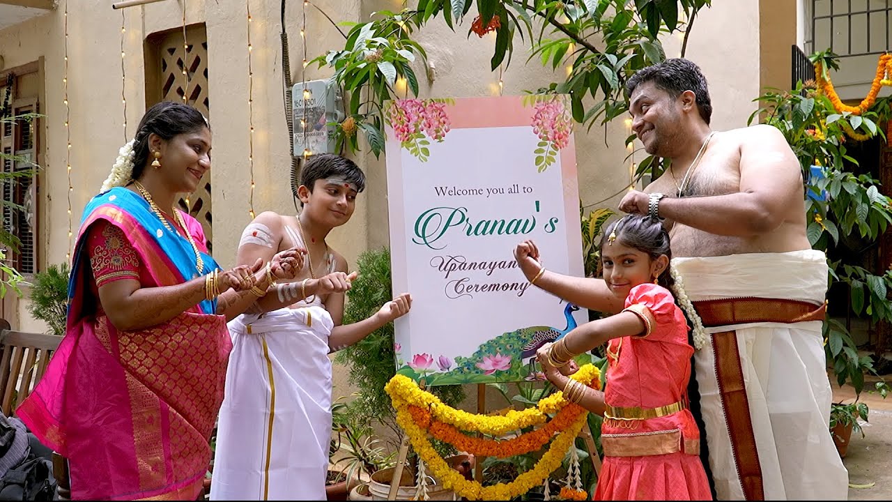 Upanayanam Ceremony - YouTube