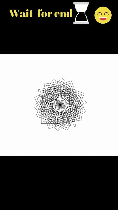 Amazing Geometric Art Created With Python 🐍 Watch Now Shorts Art Turtlegraphics Youtube