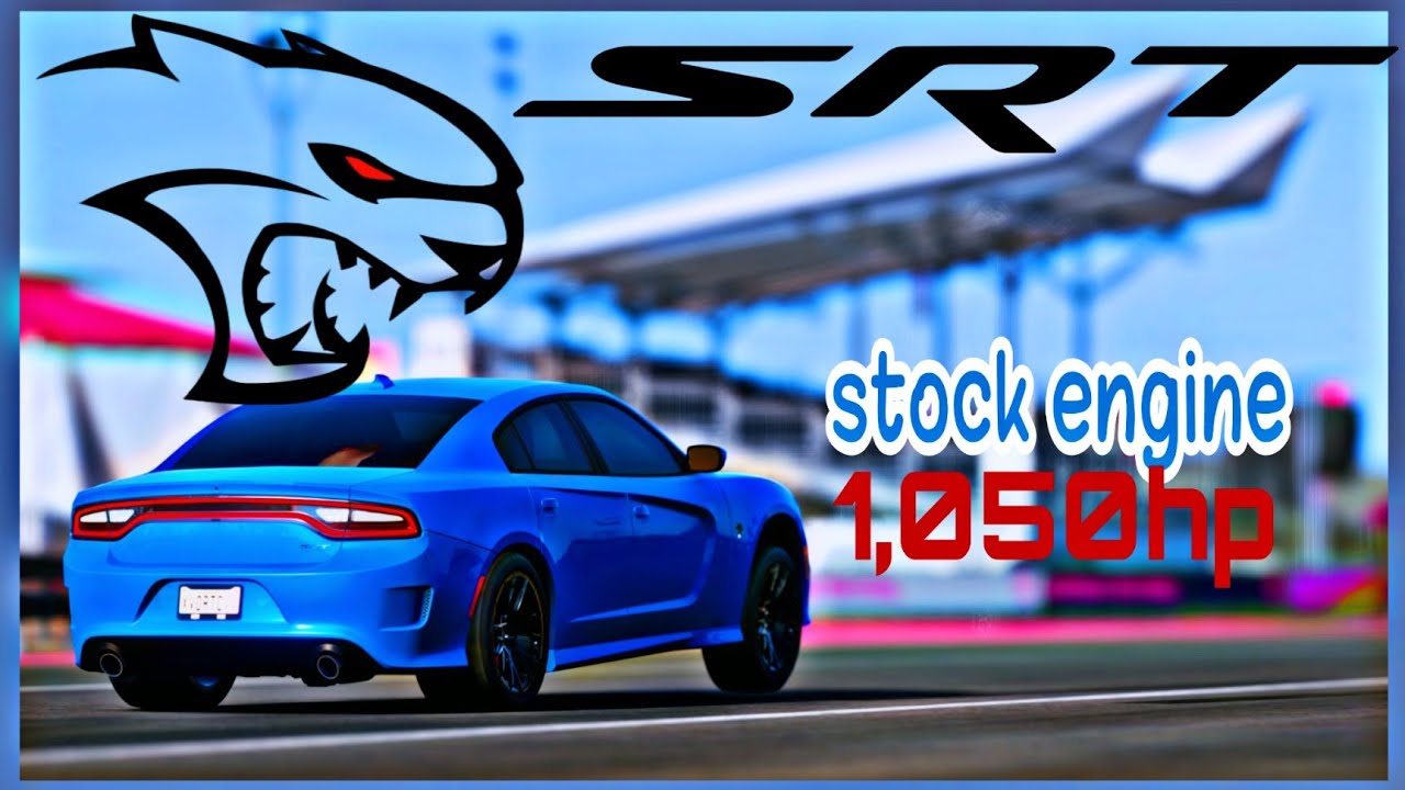 CHARGER HELLCAT SRT Great power and sound [4K] (DRAG TUNE+Acceleration ...