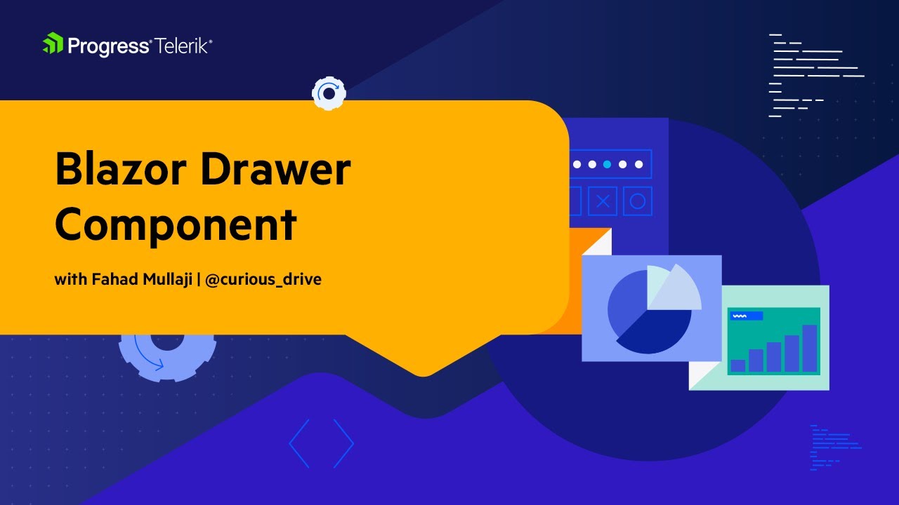 Blazor Drawer Component - YouTube