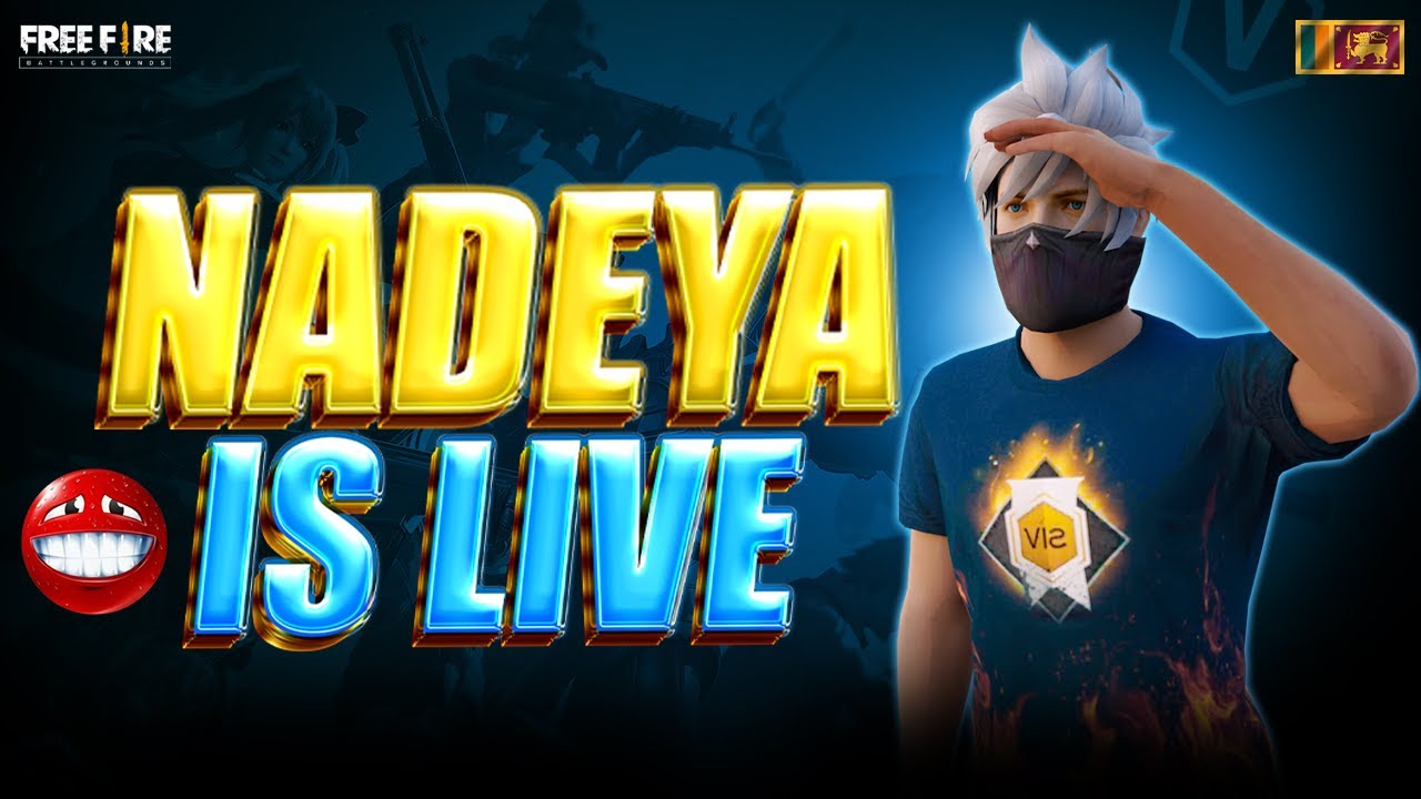 🔴සජිවි #NADEYA LIVE FF custom 🌧#freefirelive #trending #like #viral # ...