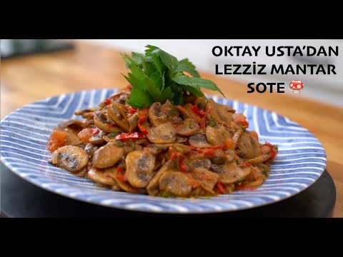 Mantar Sotenin En Lezzetli Hali 🍄 Sebzeli Mantar Sote Oktay Usta Farkıyla