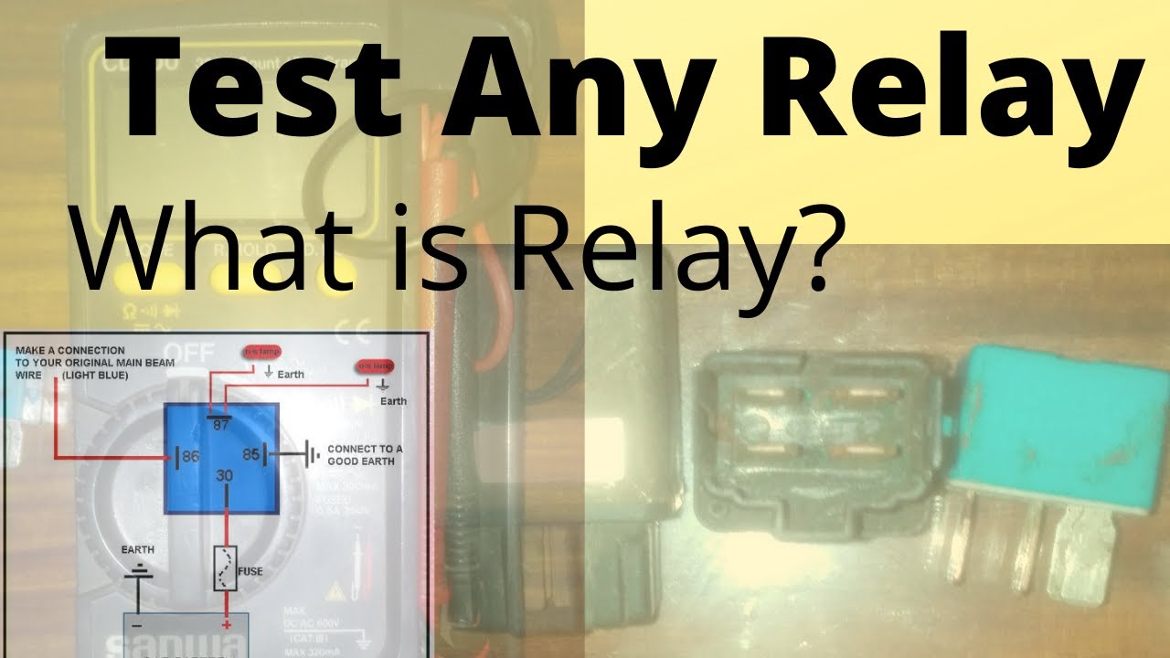 How To Test 4 Pin Relay With Multimeter How To Check 4 Pin Relay With How To Test 4 Pin Relay With Multimeter How To Check 4 Pin Relay With
