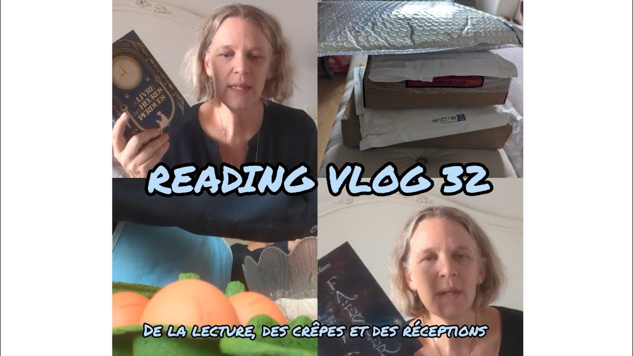 📚 Reading vlog 32 : beaucoup de lectures, un peu de blabla, des crêpes ...