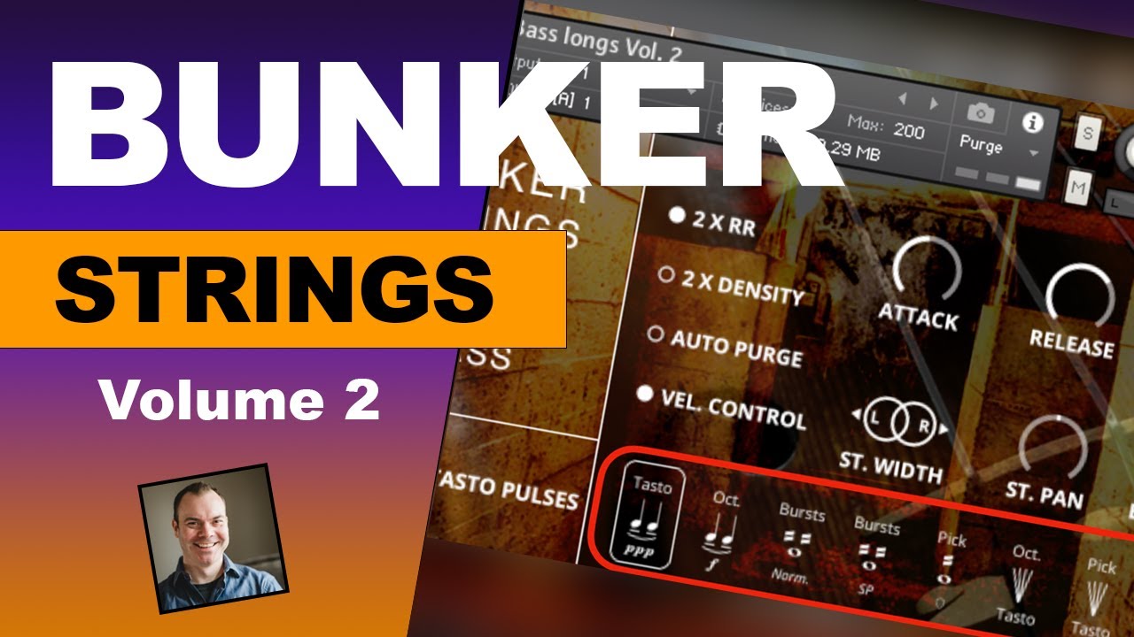 Bunker Strings Vol. 2 Longs: spooky, mysterious textures! - YouTube