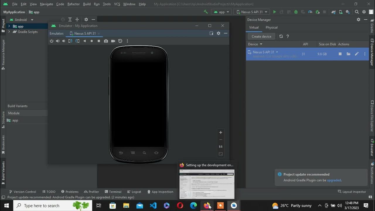 React Native Setting up the Development Environment for Windows | React ...