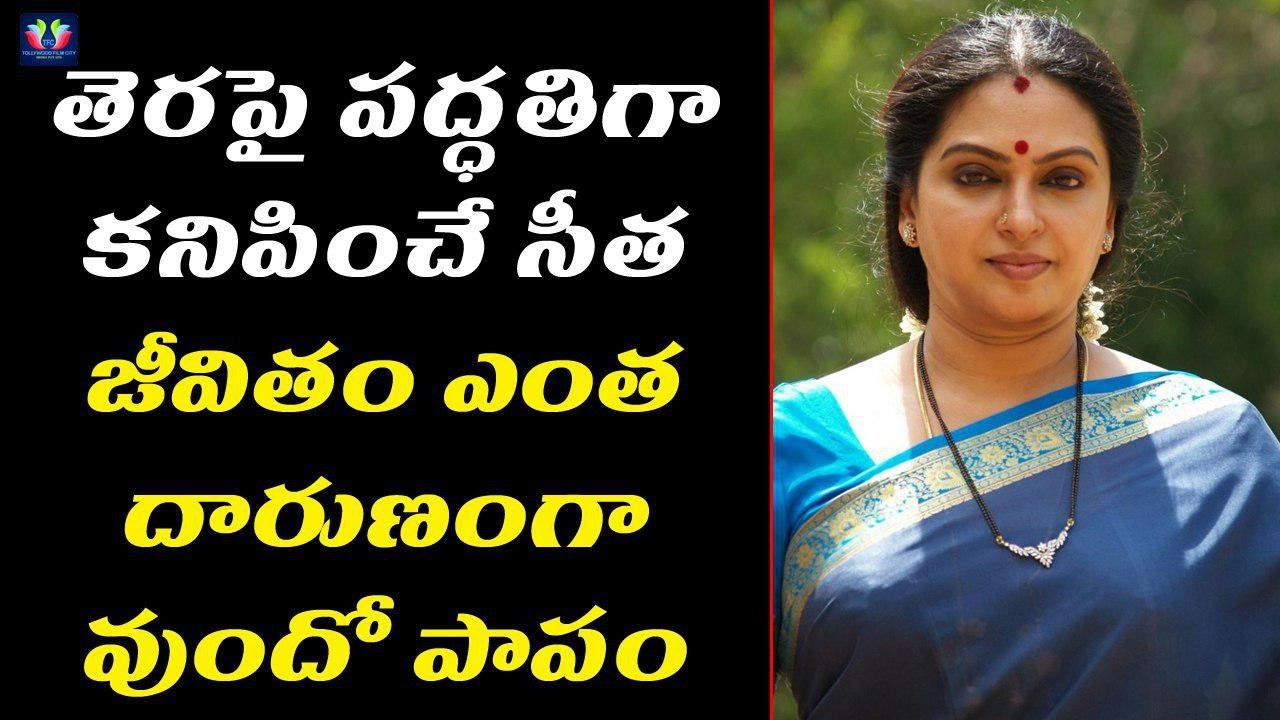 సీత జీవితంలో జరిగిన దారుణమైన సంఘటనలు | Actress Seetha Reveals ...