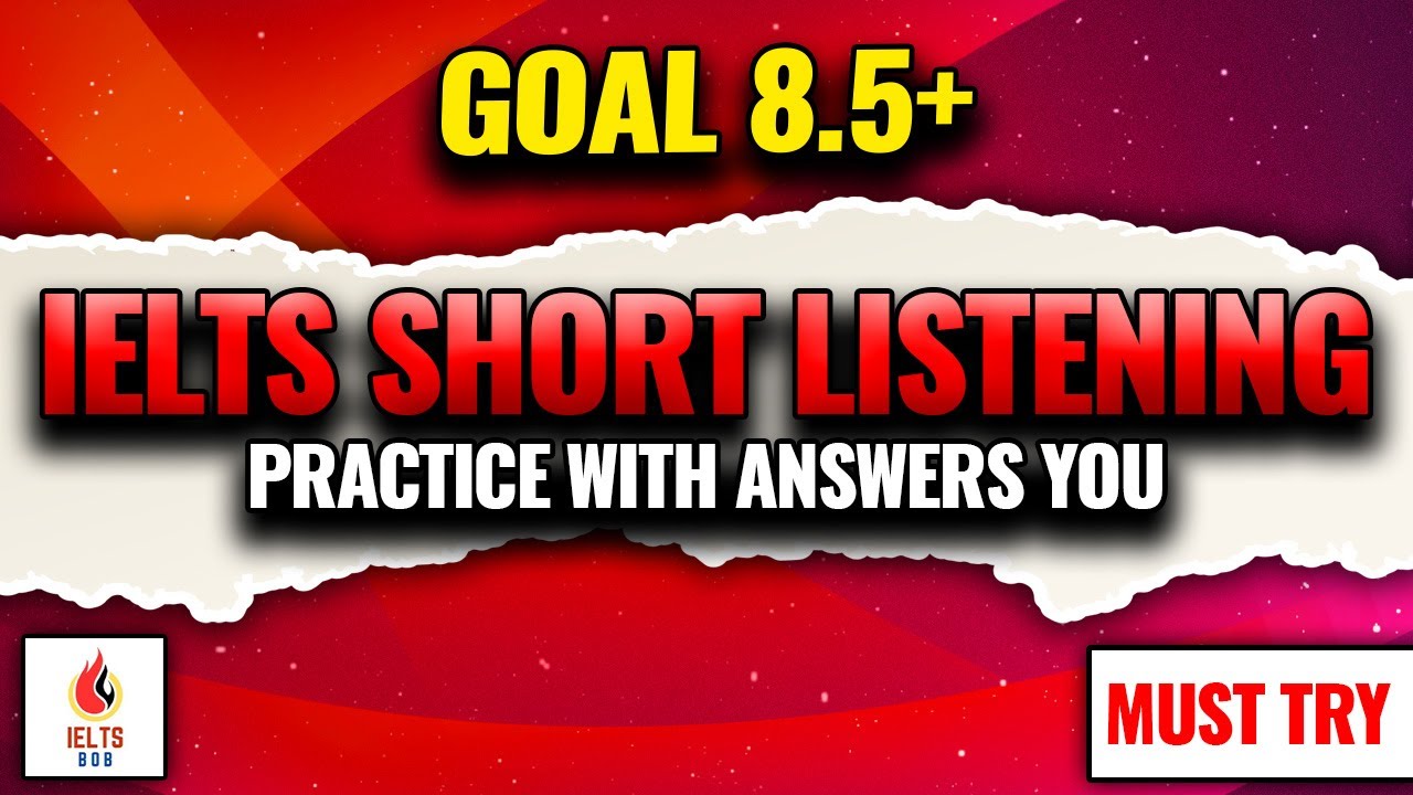 IELTS Short Listening Practice Test 40 With Answers - YouTube