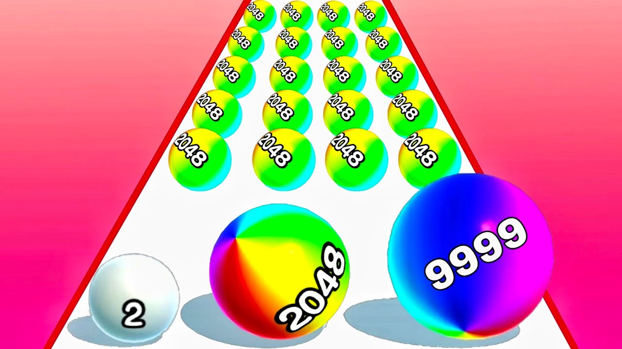 Going Balls | Ball Run 2048 - Ball Run infinity All Levels Gameplay ...
