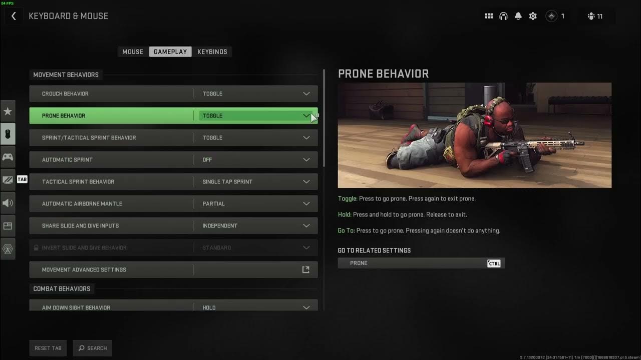 Call Of Duty Warzone 2.0 - How To Enable & Disable Auto Sprint - YouTube