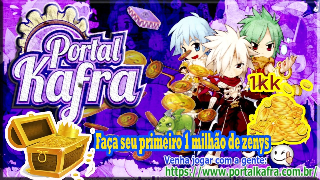 Portal Kafra / Ragnarok - Como conseguir seu primeiro 1kk 🤑$$🤑$$ - YouTube