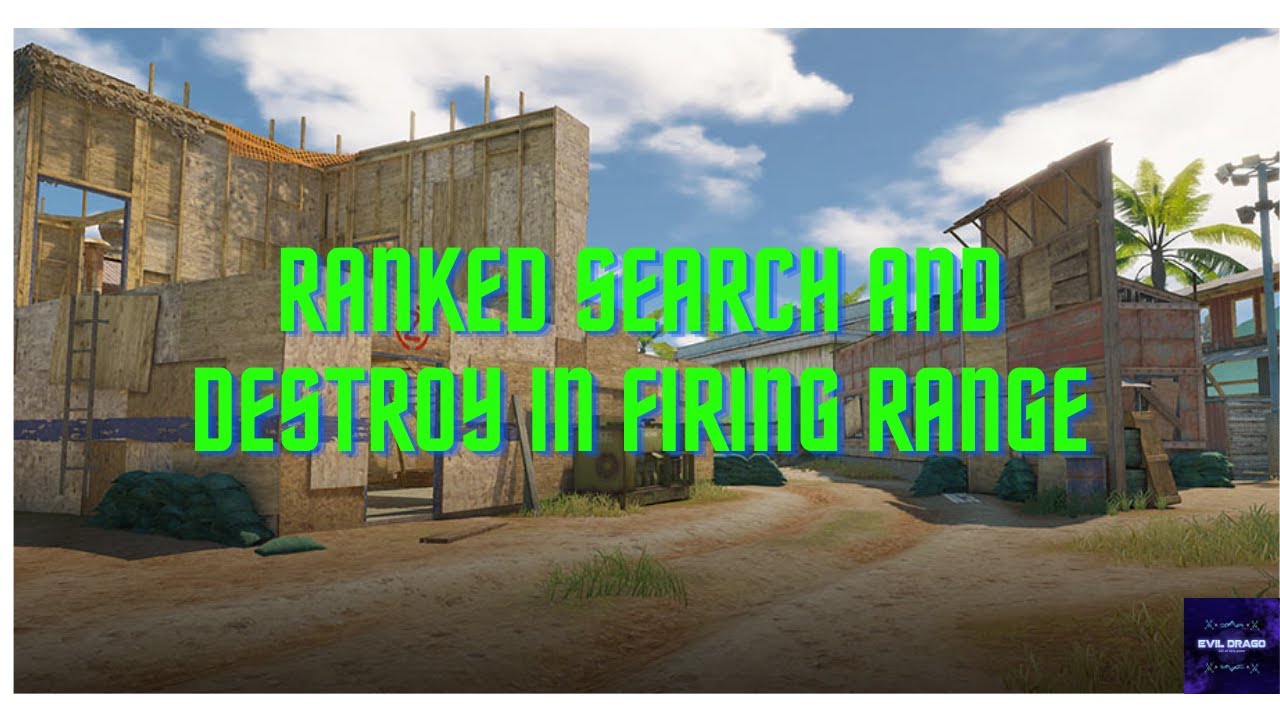 Ranked search and destroy in Firing Range / COD MOBILE / Evil Drago ...