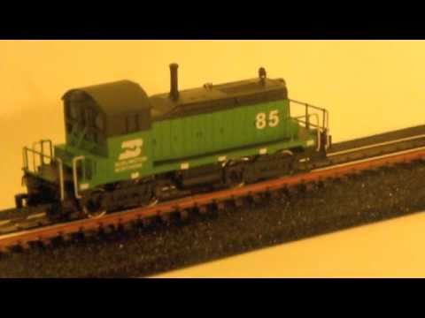 SW1 in Z scale - YouTube