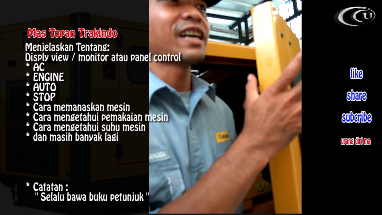 Training Operator genset bagian 3 - YouTube