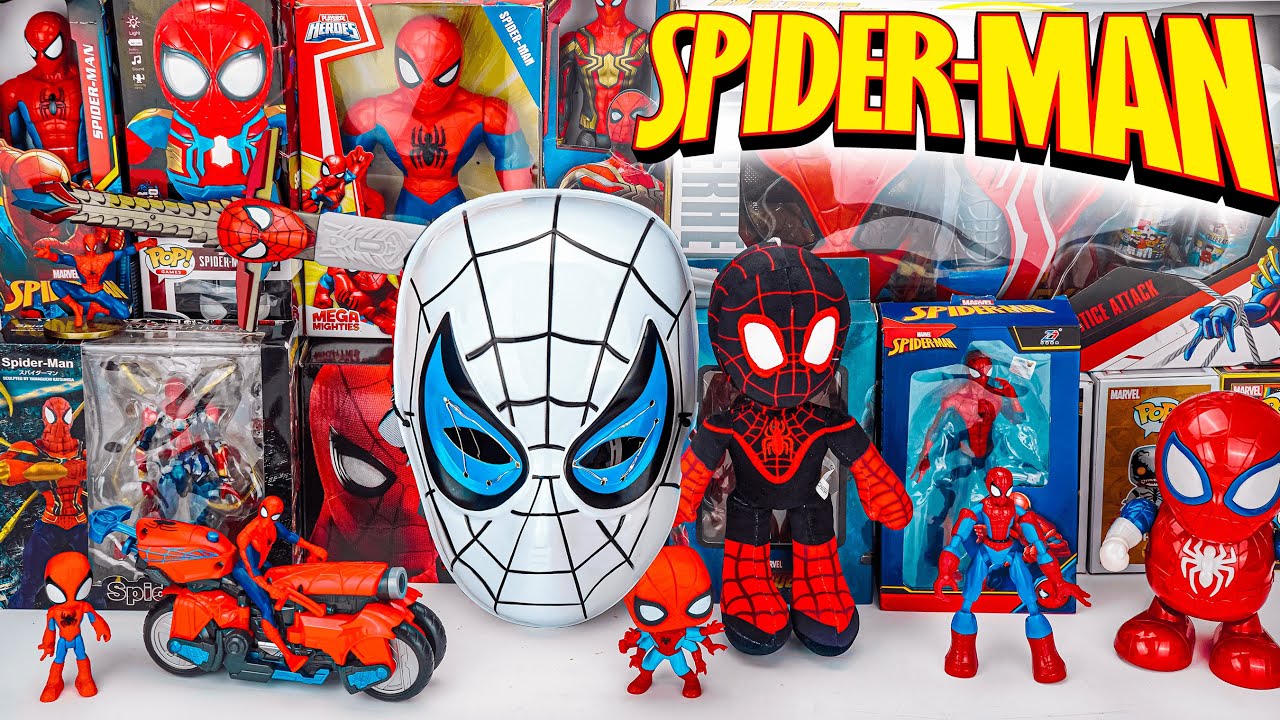 Spider-Man Toy Collection Unboxing Review| Spidey and His Amazing ...