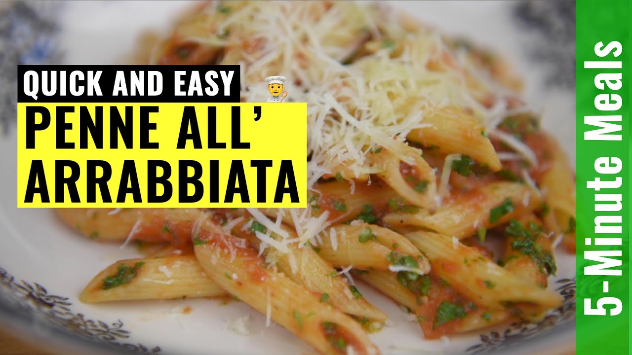Spicy Italian Magic: 15-Minute Penne all'Arrabbiata (Authentic Roman ...