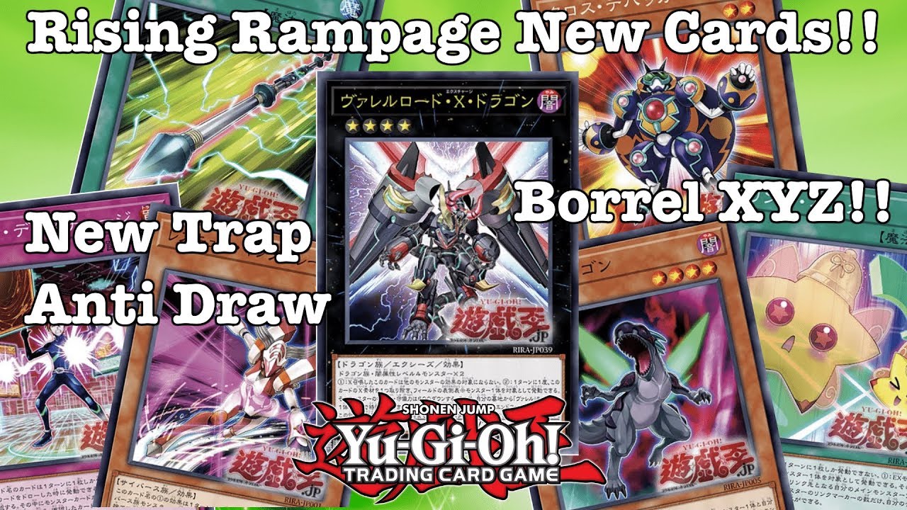 Yugioh Discussion: New Cards from Rising Rampage!! New Borrel Dragon ...