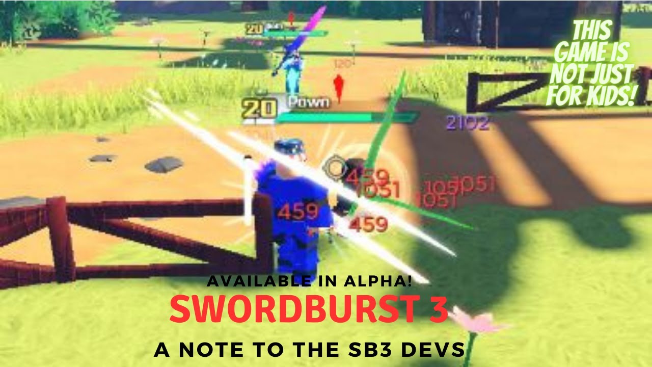 SwordBurst 3 - A Note to the SB3 Developers - YouTube