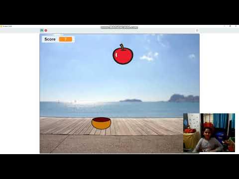 Apple catcher game. Easy tutorial . On scratch 3 - YouTube