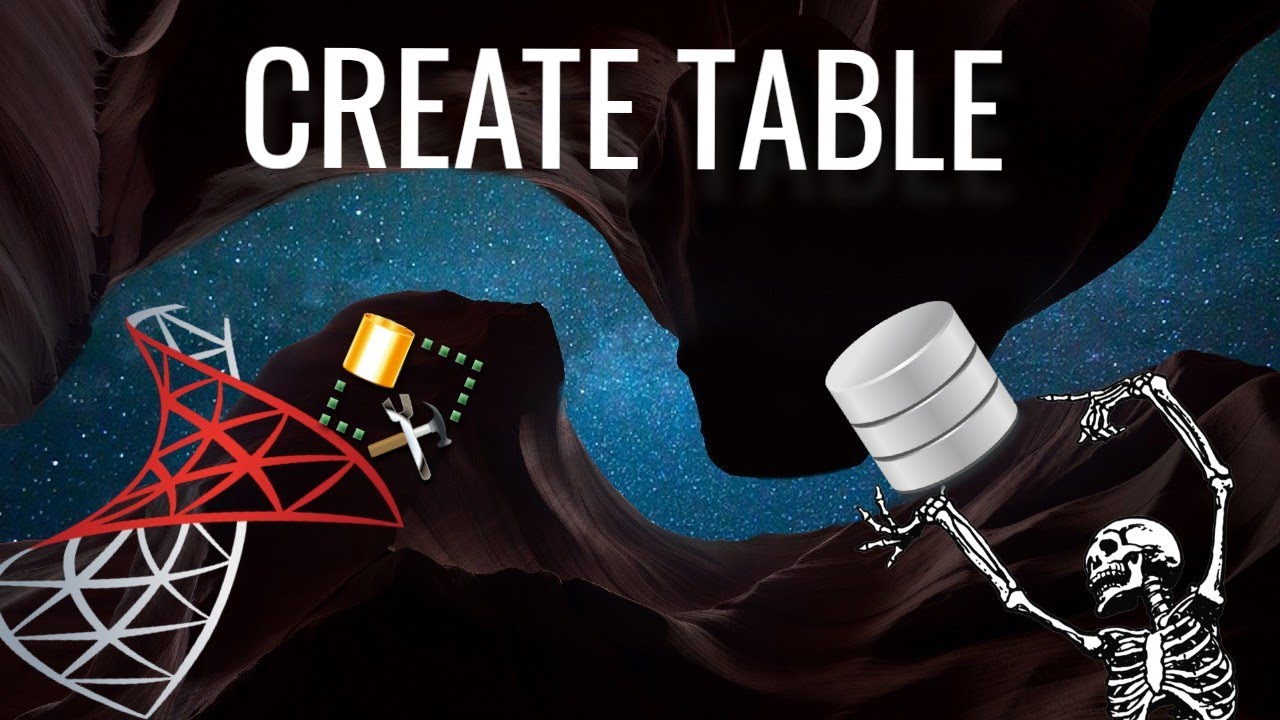 COMO CREAR UNA TABLA DENTRO DE TU BASE DE DATOS(CREATE TABLE) - SQL ...