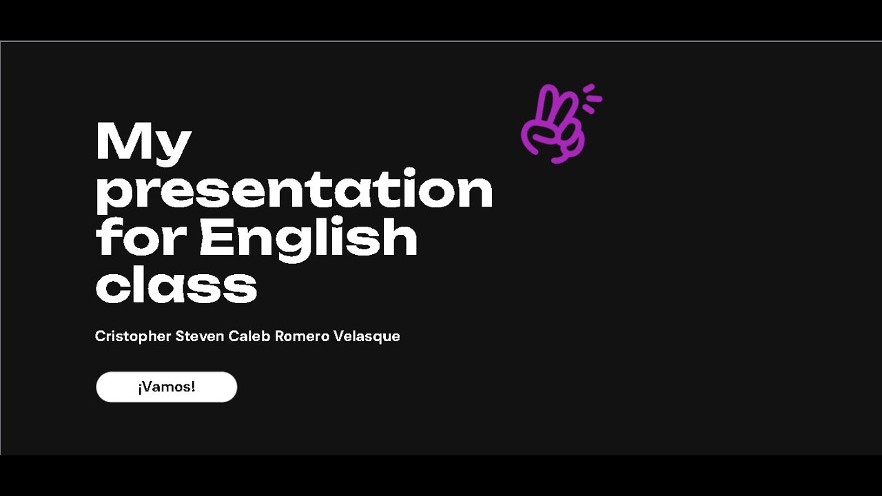 My presentation for English class - YouTube