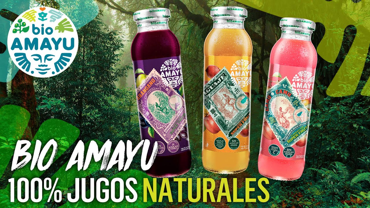BIO AMAYU: 100% JUGOS NATURALES | BIO AMAYU - YouTube