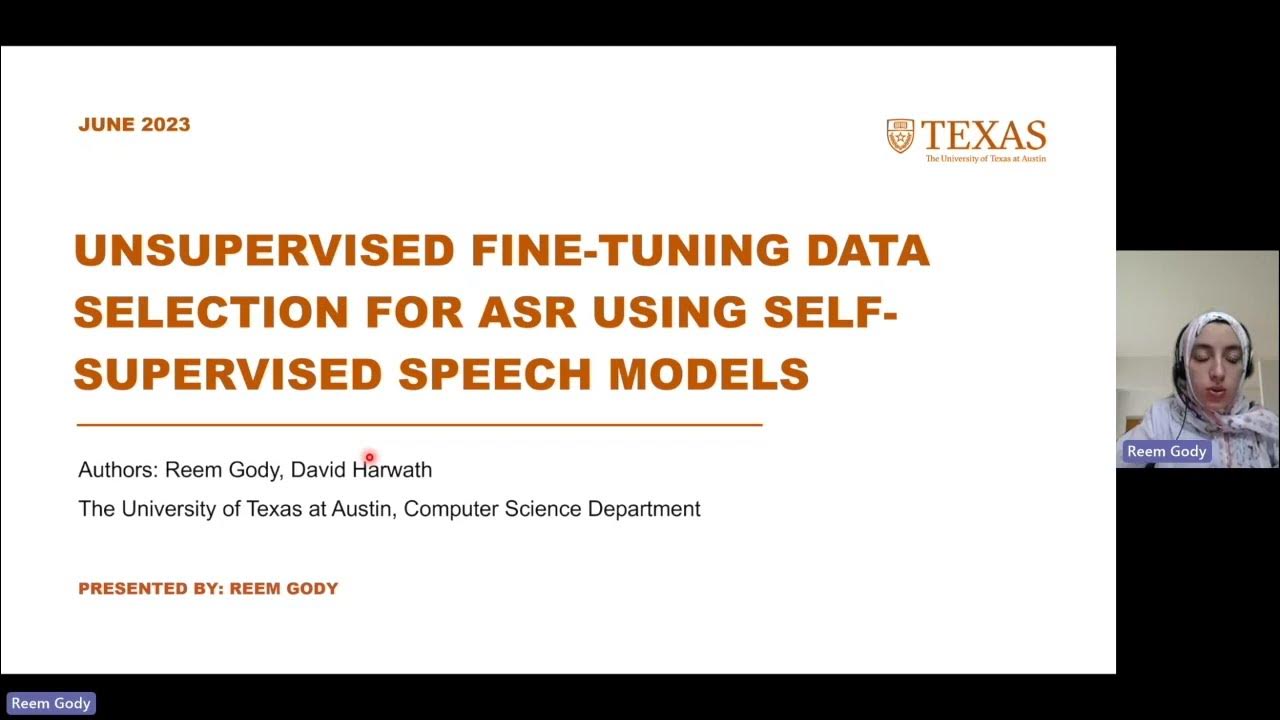 [ICASSP 2023][Unsupervised fine-tuning data selection for ASR using self-supervised speech ...