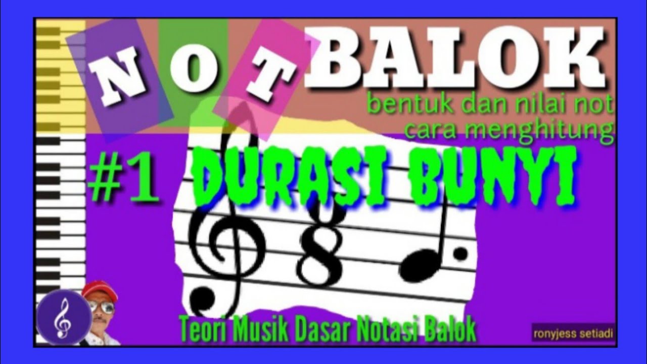 SBD SBDP || Numerasi Teori Musik Dasar Not Balok - Musik dan Matematika ...